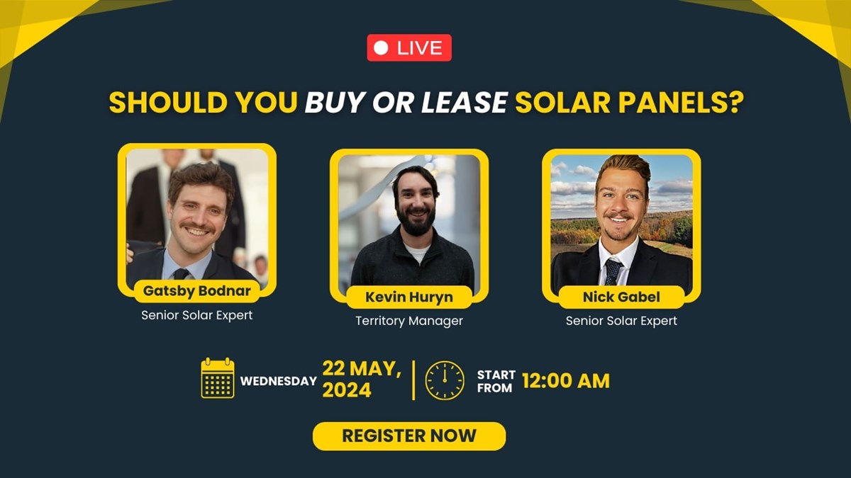 YellowLite Webinar: Should You Buy or Lease Solar Panels? | YellowLite