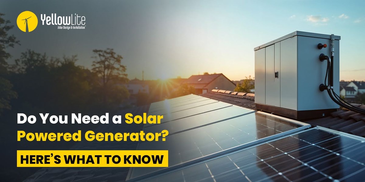 Solar Powered Generator Guide | YellowLite
